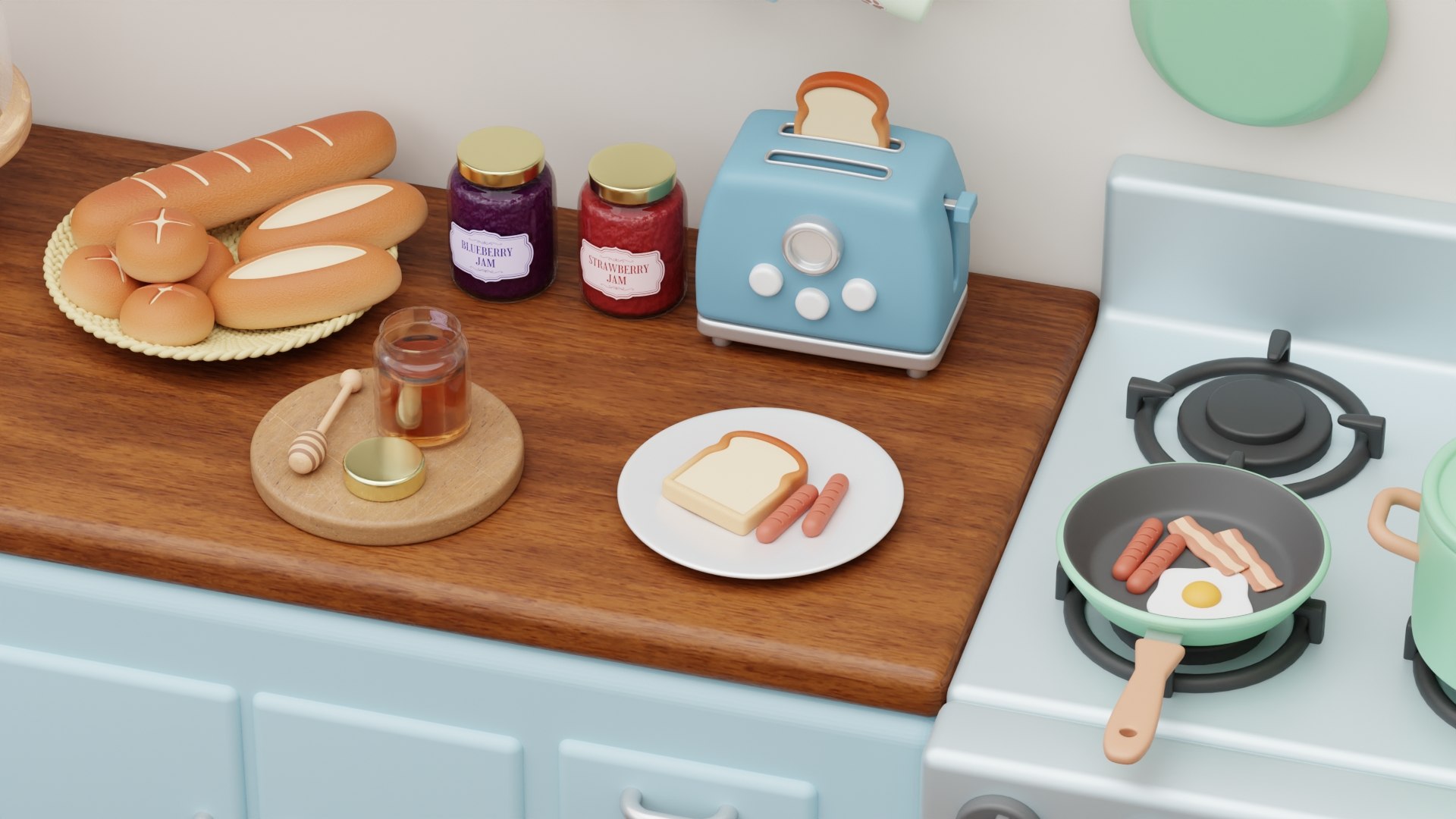 Kitchenware Collection 3D Model - TurboSquid 2271072