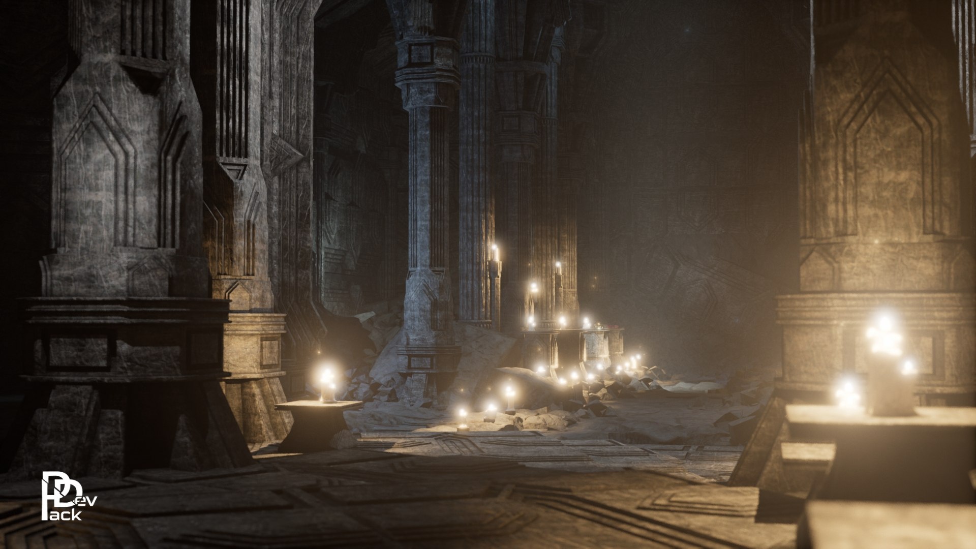 Dwarven Ruins 35 Assets 3D - TurboSquid 2195551