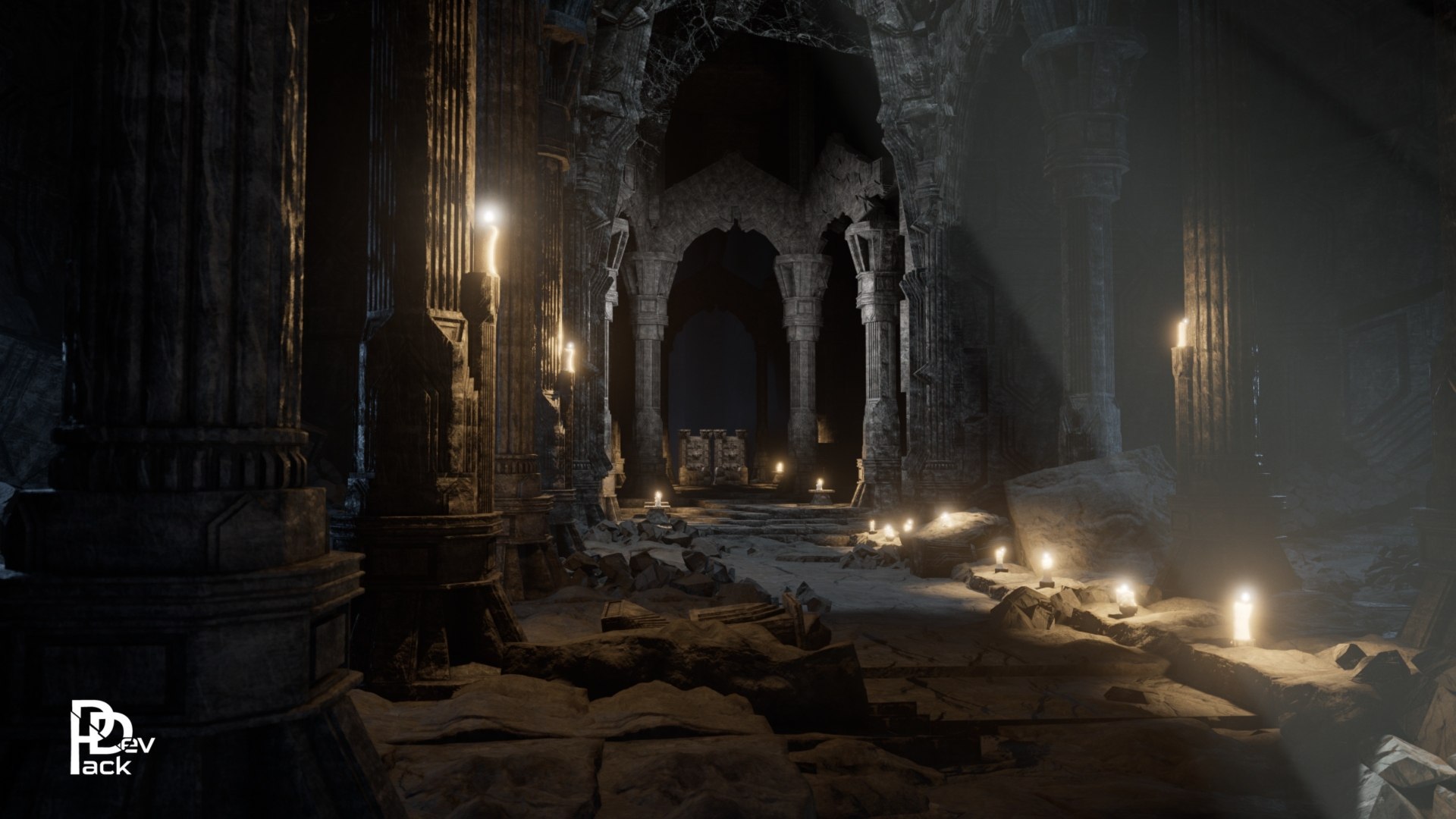 Dwarven Ruins 35 Assets 3D - TurboSquid 2195551