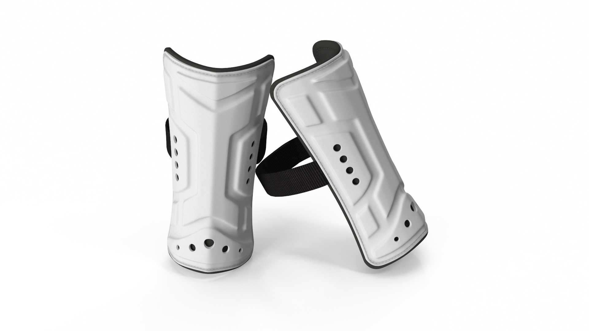 3D Hockey Goalie Leg Pads - TurboSquid 2238841