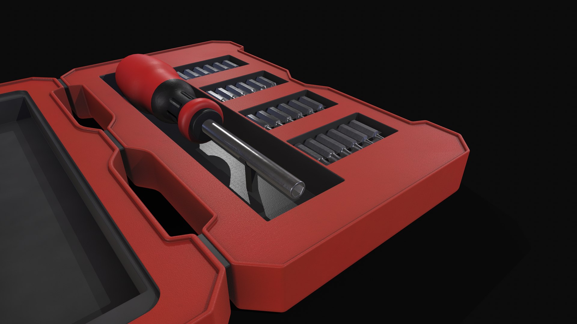 Screwdriver Set Model - TurboSquid 2189085