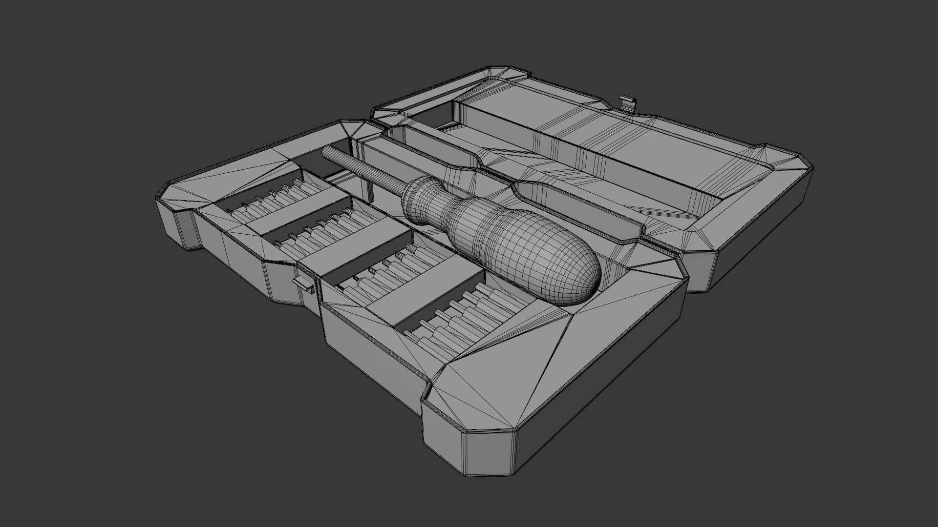 Screwdriver Set Model - TurboSquid 2189085
