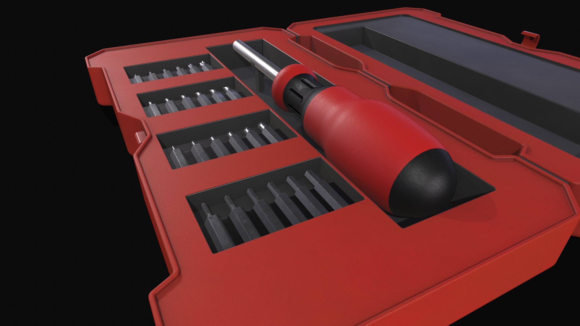 Screwdriver Set Model - TurboSquid 2189085
