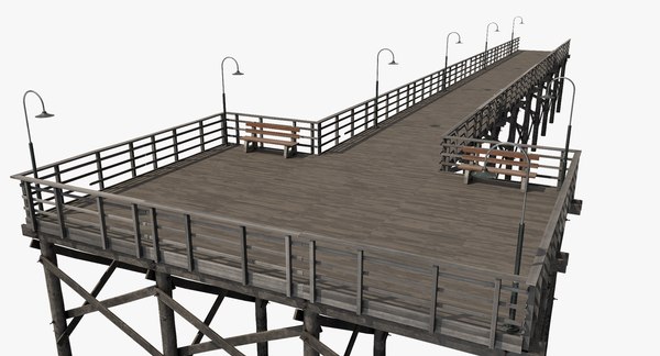 Pier model - TurboSquid 1571731