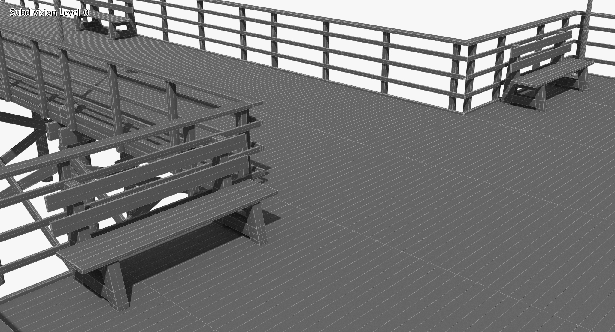 Pier model - TurboSquid 1571731