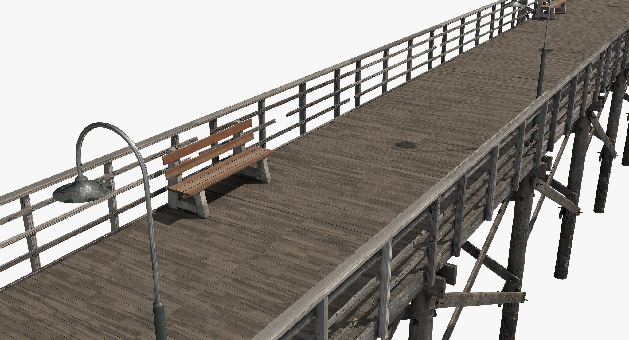 Pier model - TurboSquid 1571731