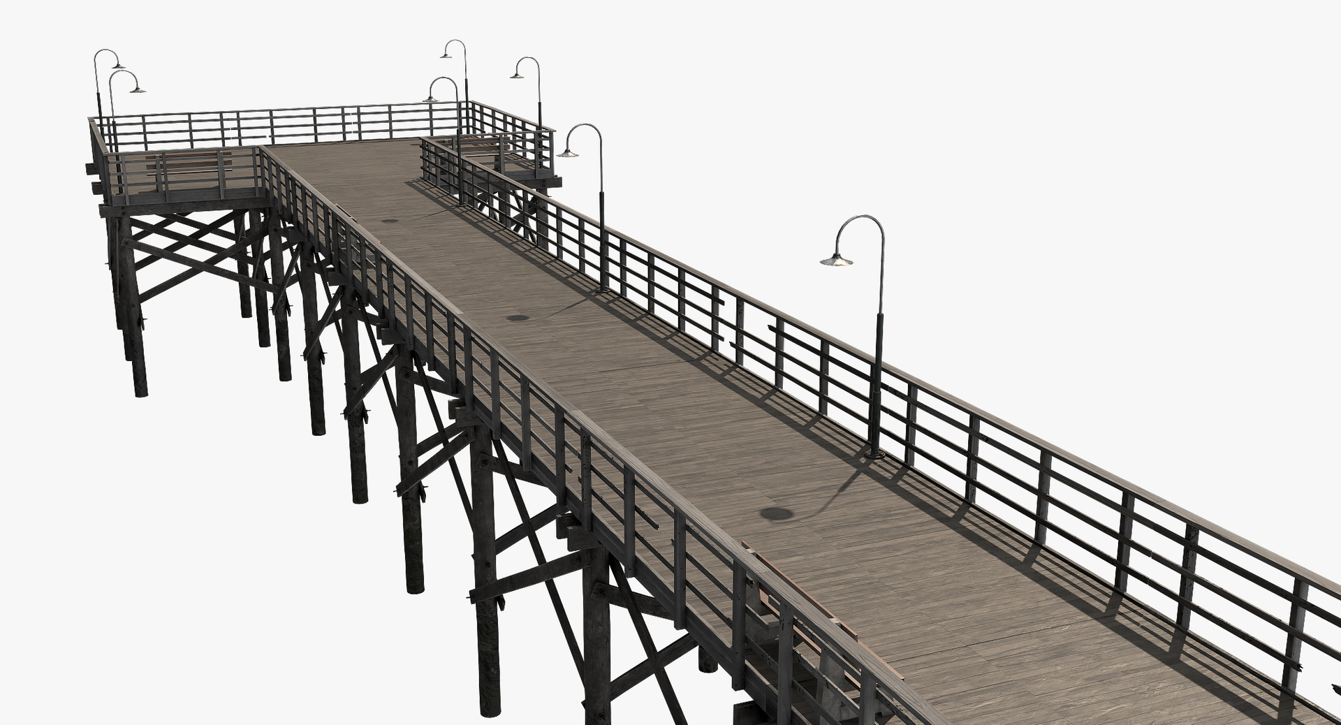 Pier model - TurboSquid 1571731