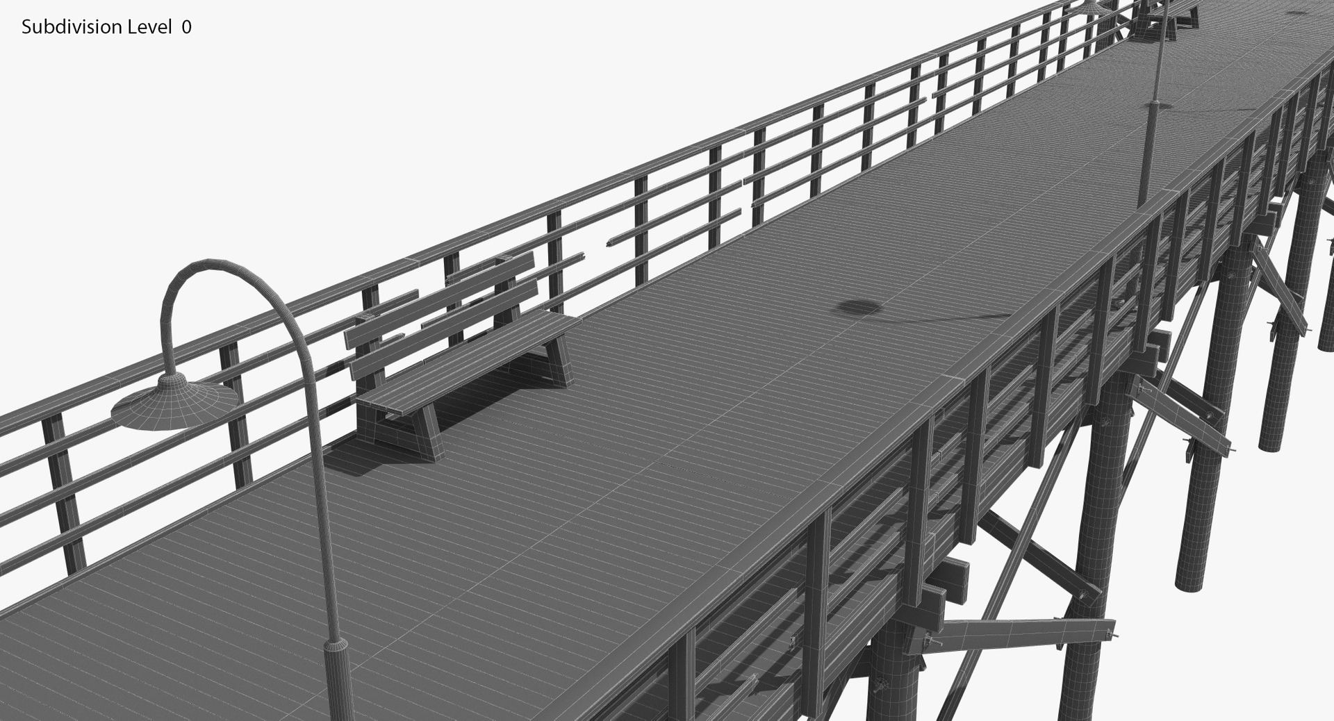 Pier model - TurboSquid 1571731