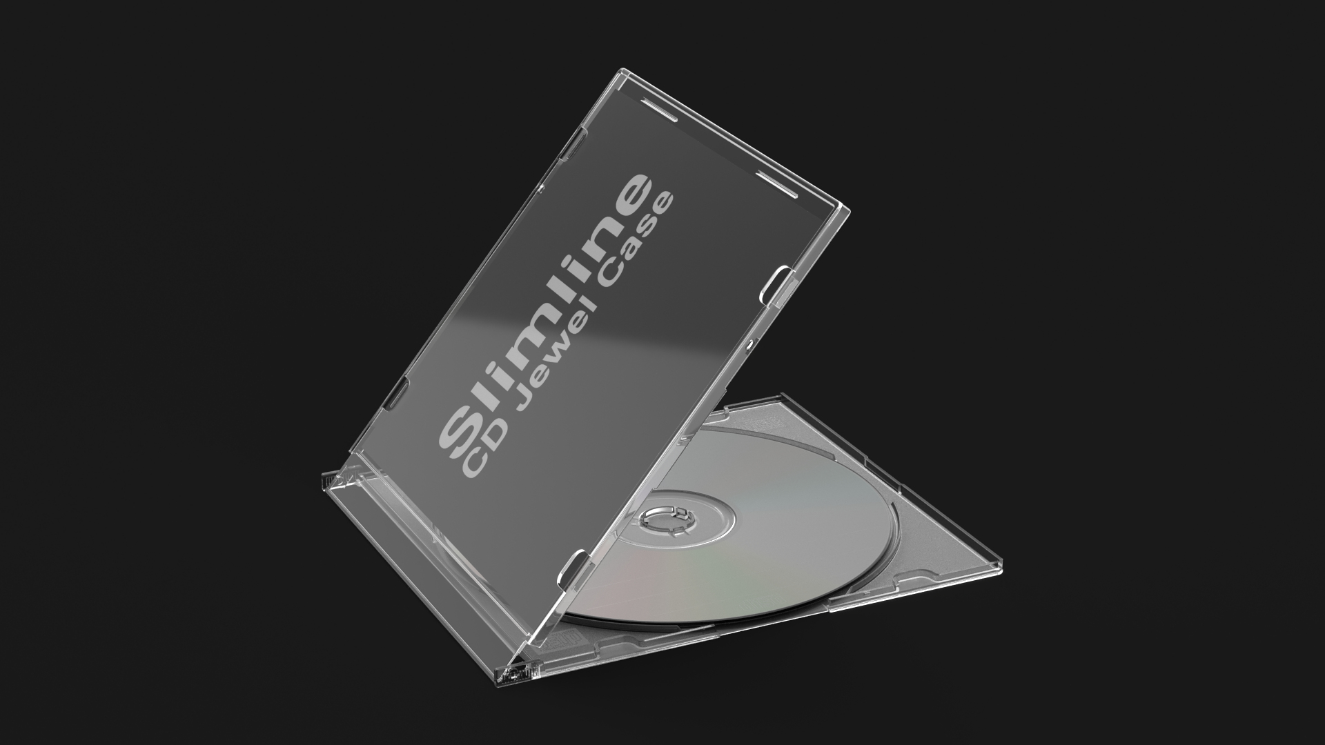 Slimline CD Jewel Case A Model - TurboSquid 2239451