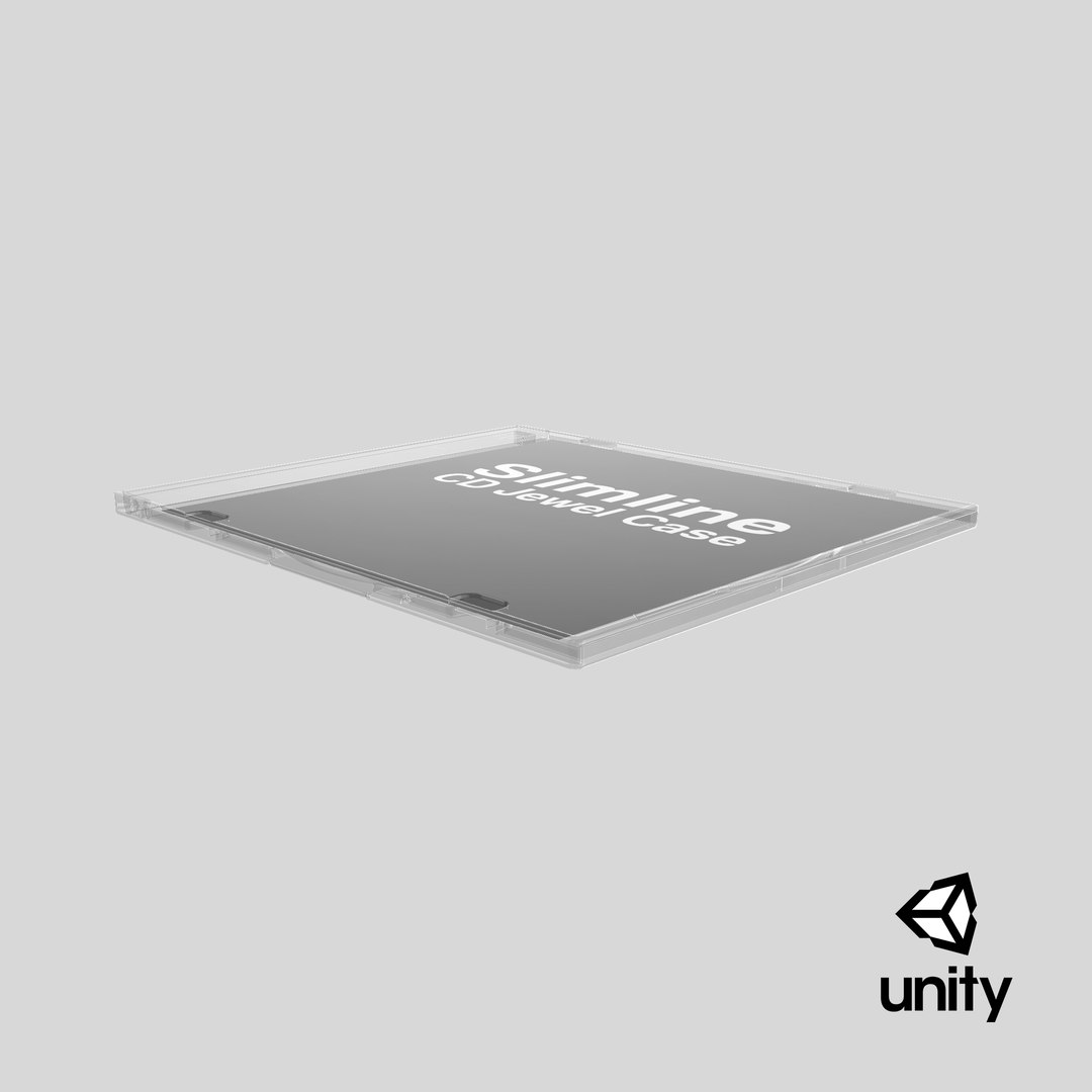 Slimline CD Jewel Case A Model - TurboSquid 2239451