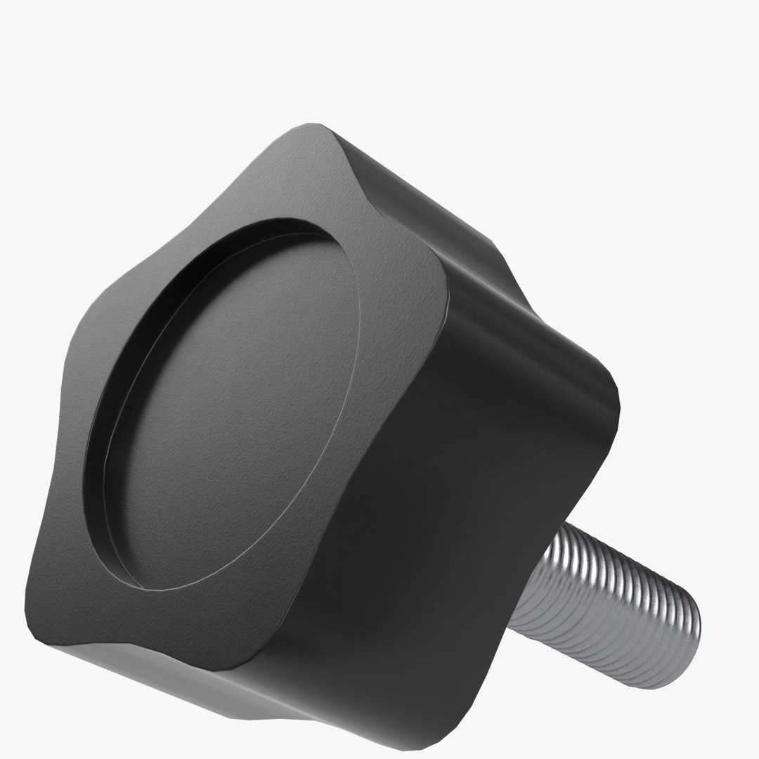 Knob With Thread 1 3D Model - TurboSquid 1891422