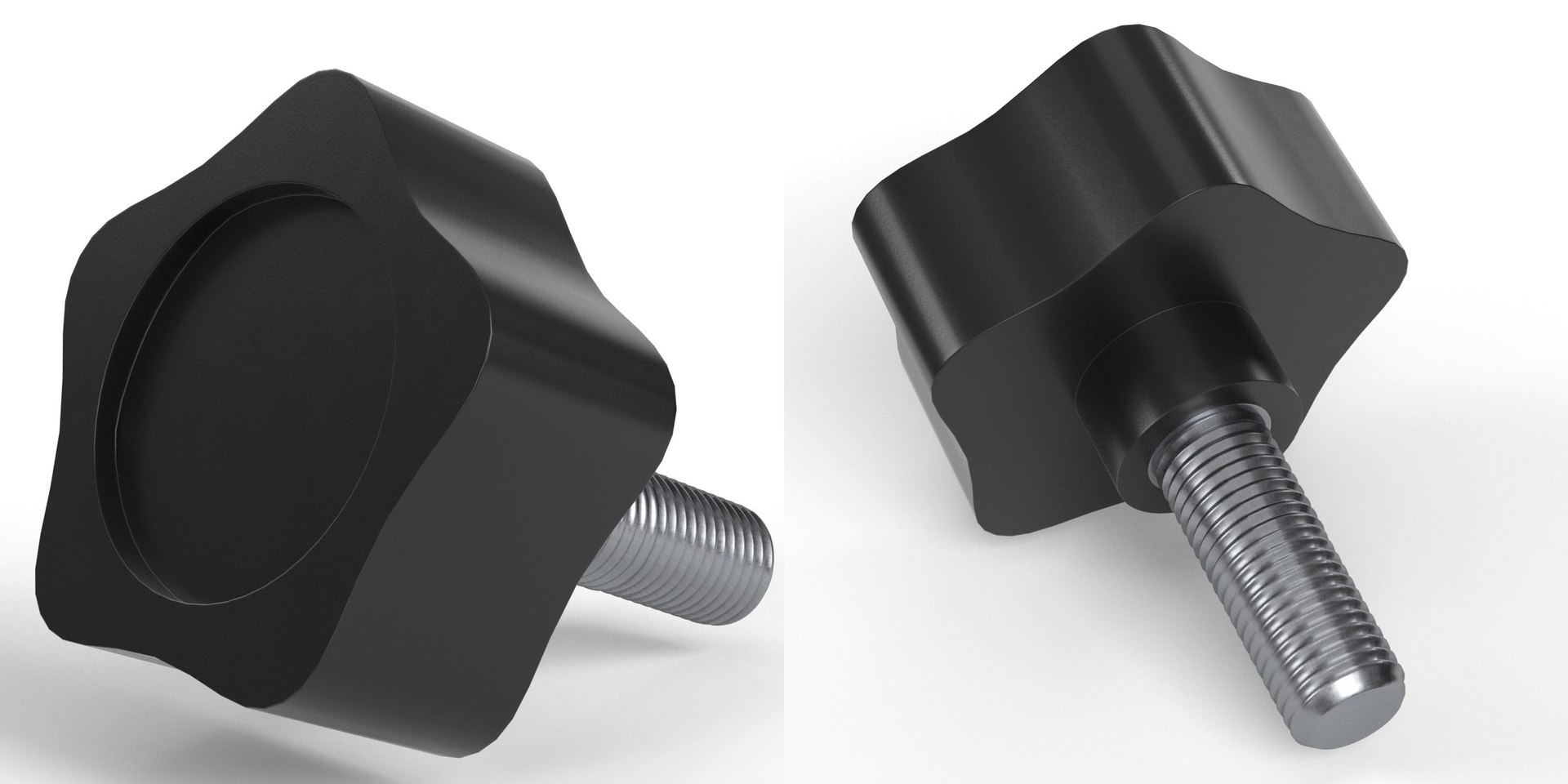 Knob With Thread 1 3D Model - TurboSquid 1891422