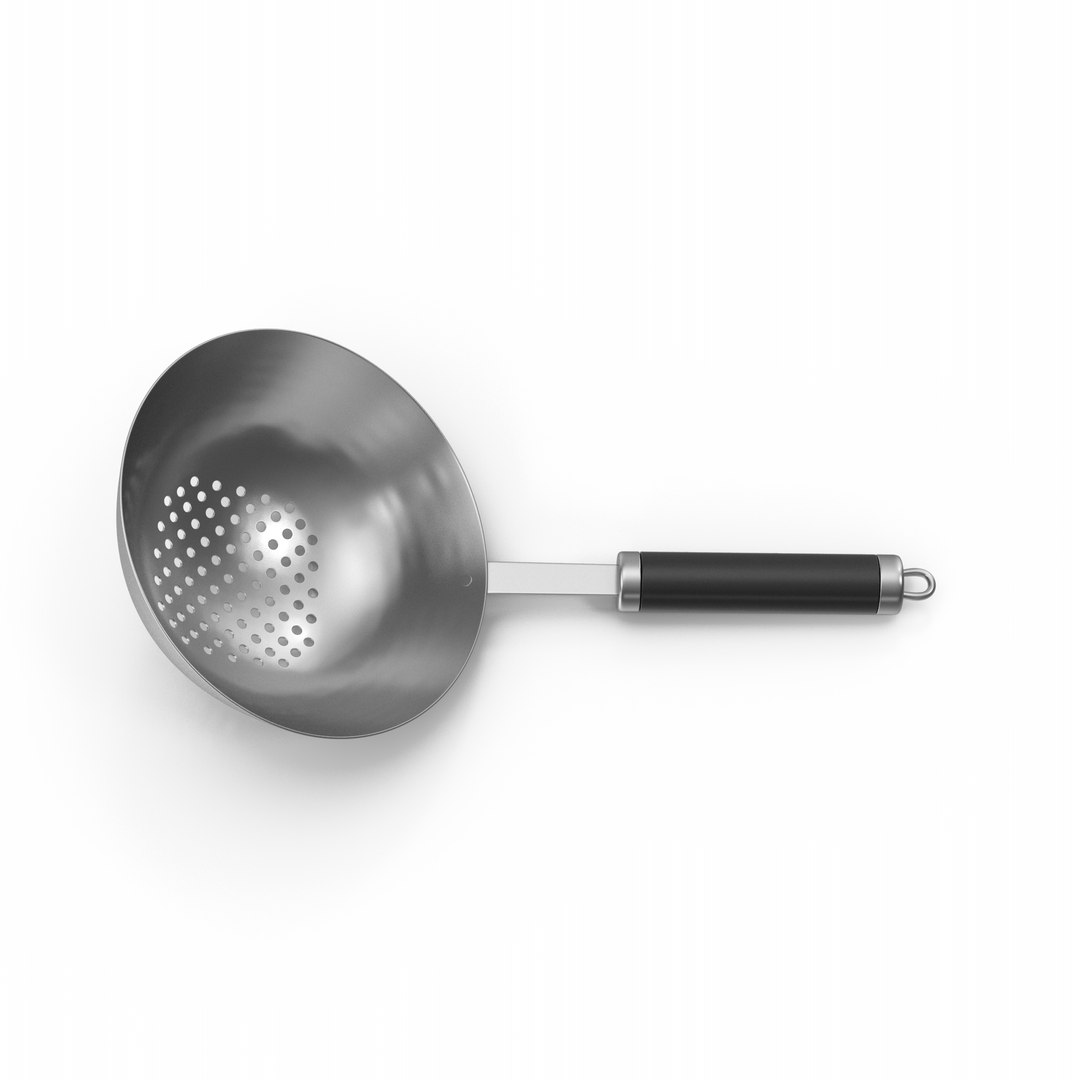 Colander With Black Handle 3D model - TurboSquid 1886836