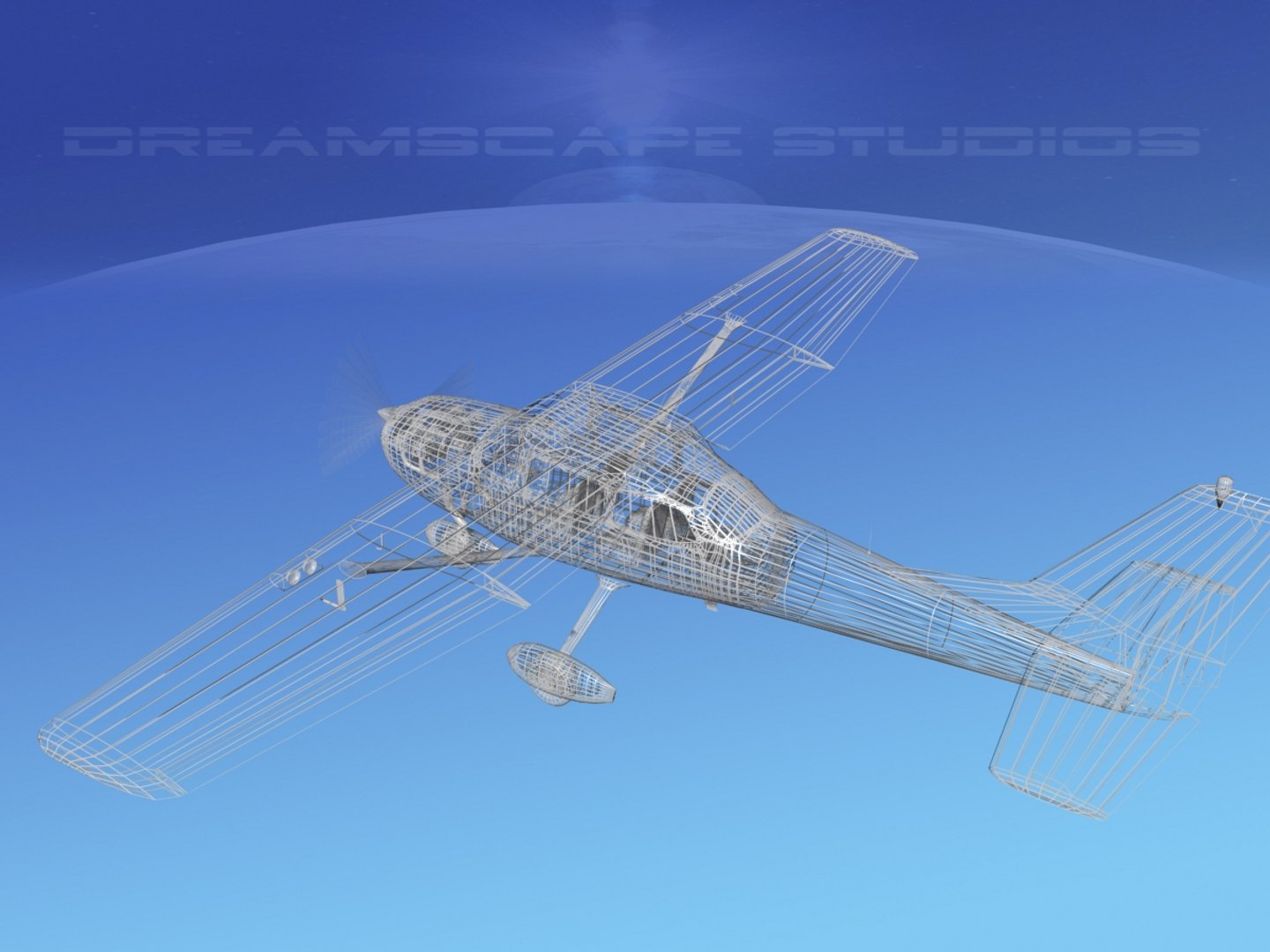 cessna 172 skyhawk 3d 3ds