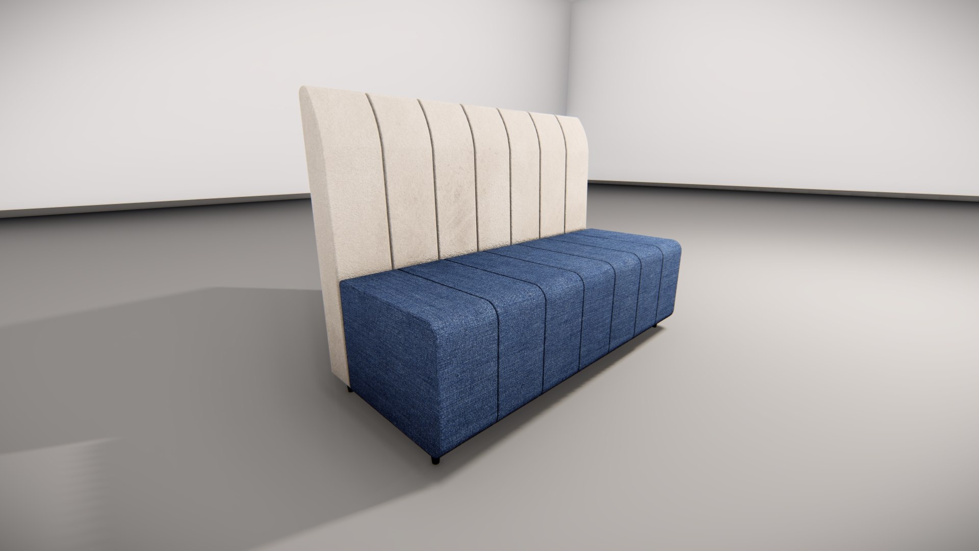 3D Model High Back Sofa - TurboSquid 2229129