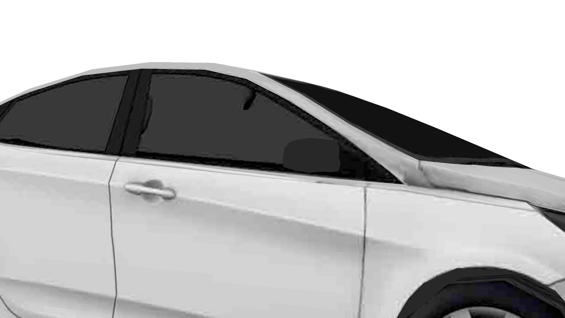 3D White Car - TurboSquid 2380916