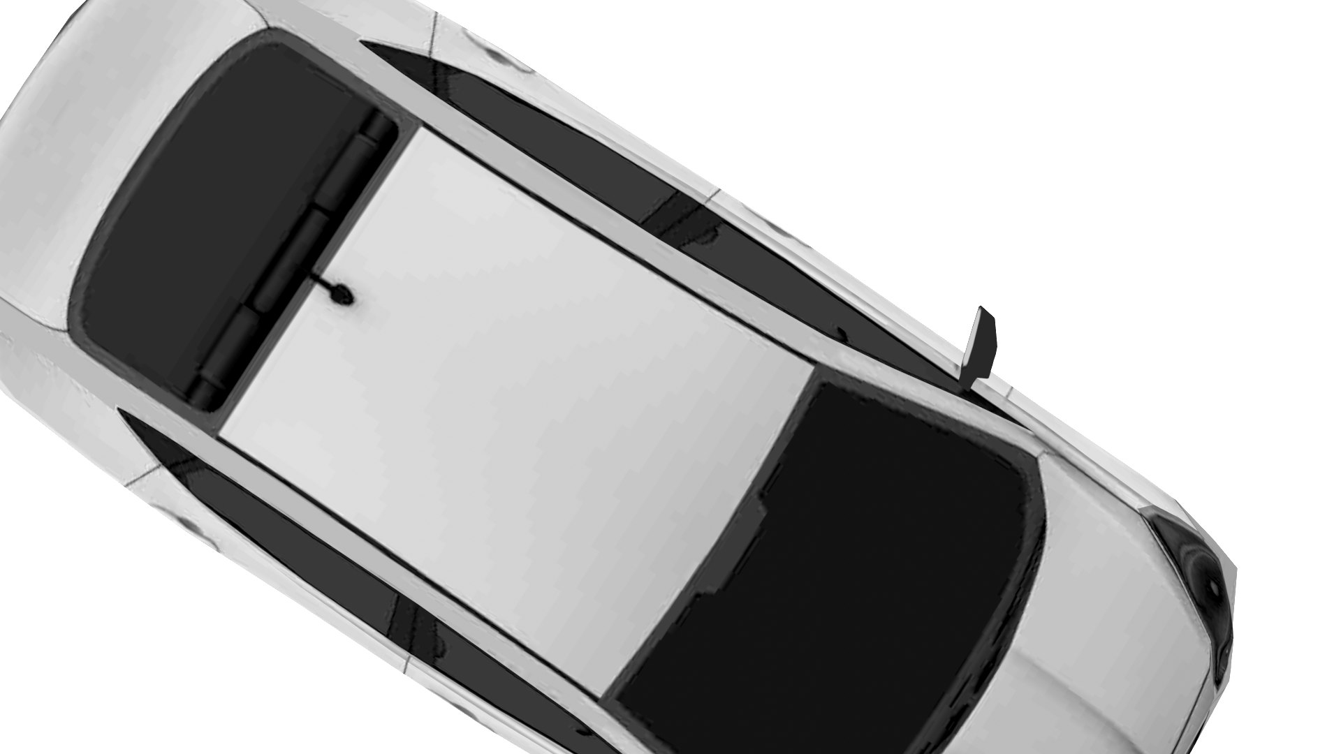 3D White Car - TurboSquid 2380916