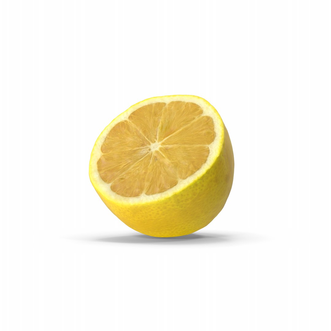 3D Model Lemon Half - TurboSquid 2401025
