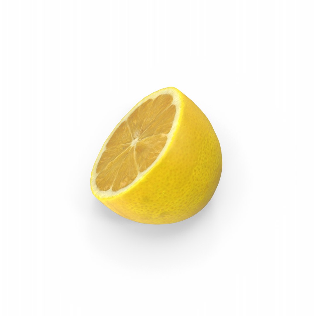 3D Model Lemon Half - TurboSquid 2401025