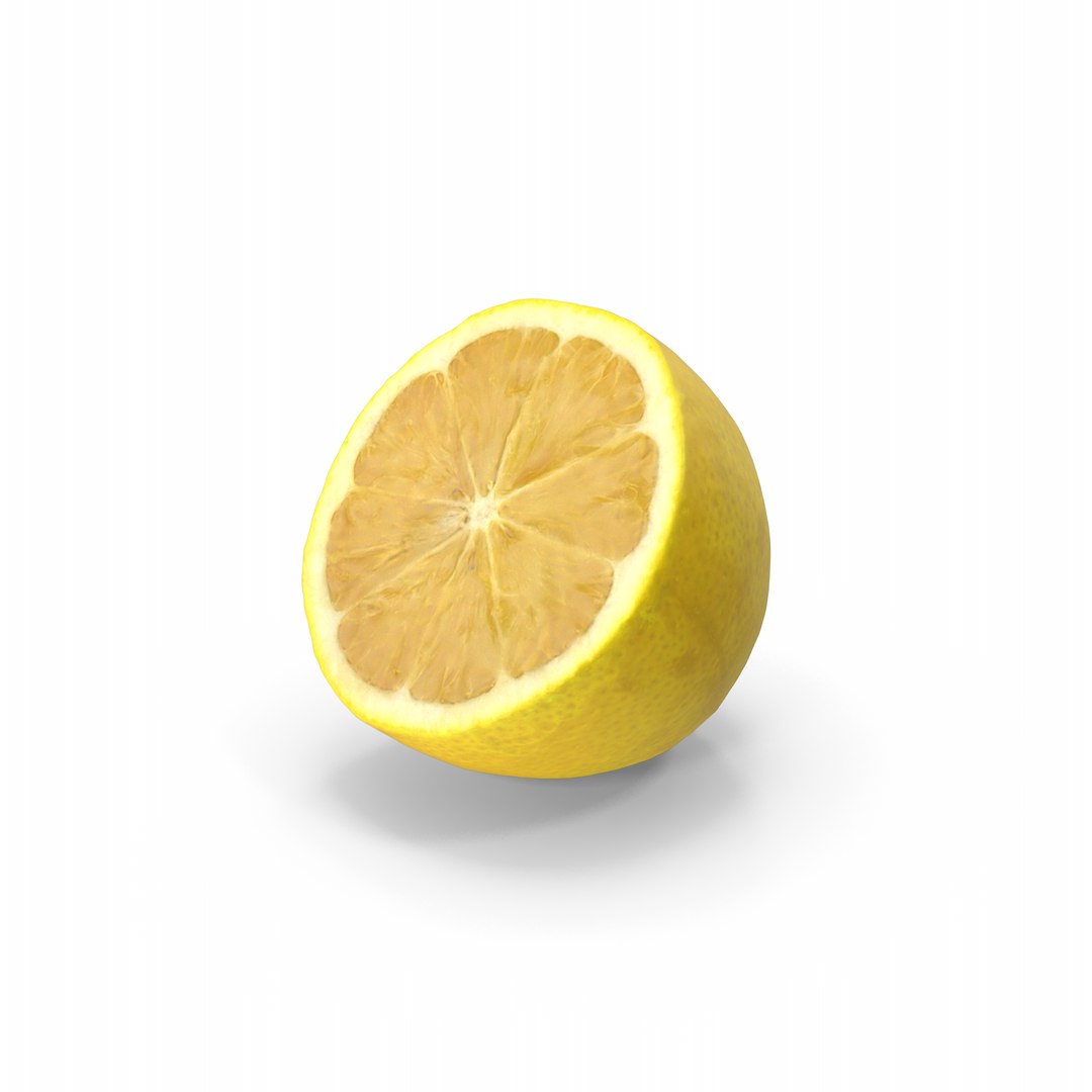 3D Model Lemon Half - TurboSquid 2401025