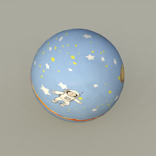 toy space ball 3d model