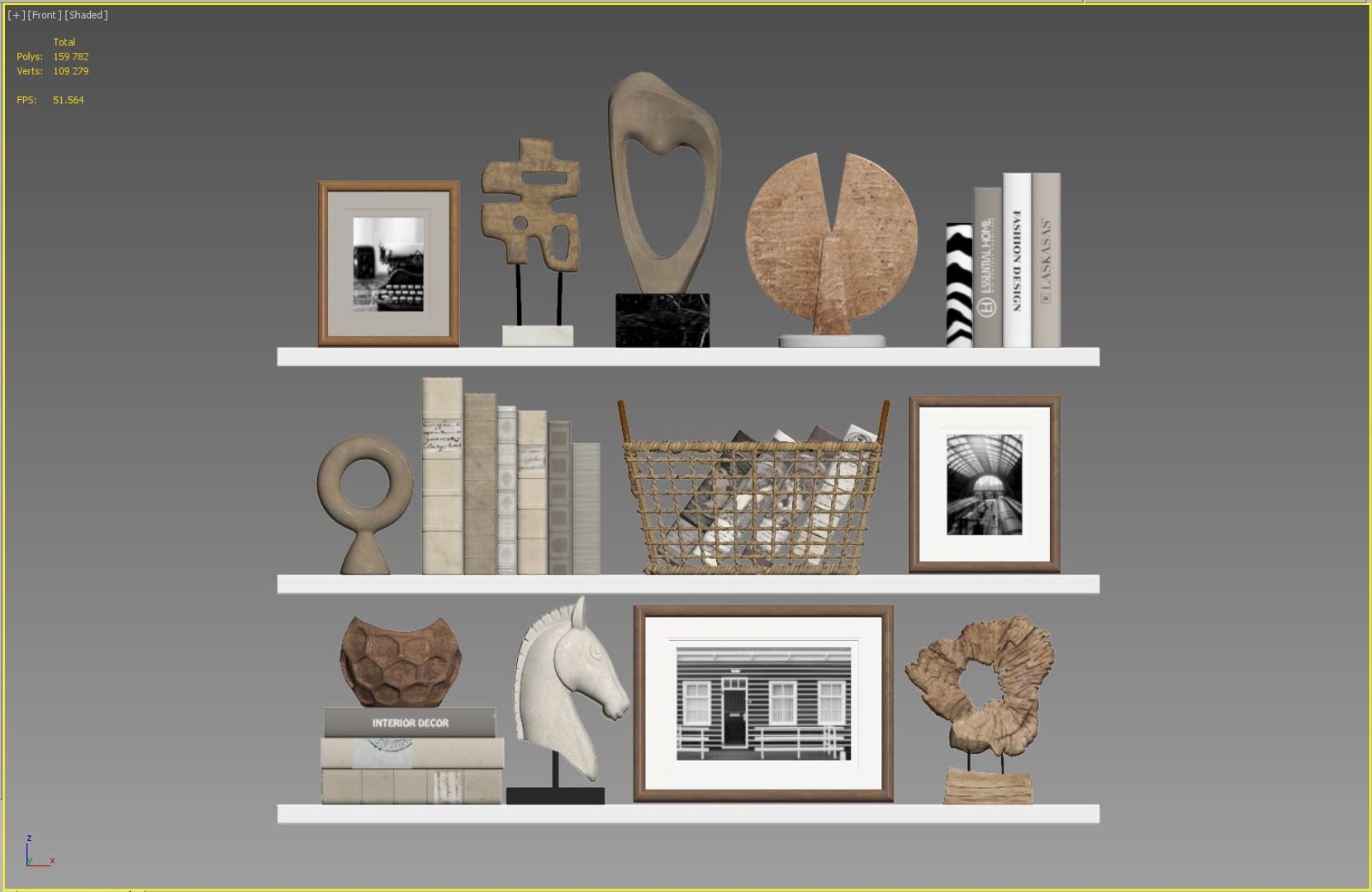 Decor Set 155 model - TurboSquid 1952181