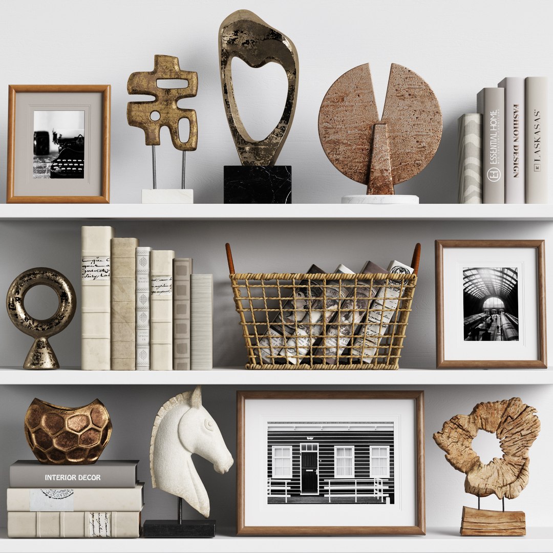 Decor Set 155 model - TurboSquid 1952181