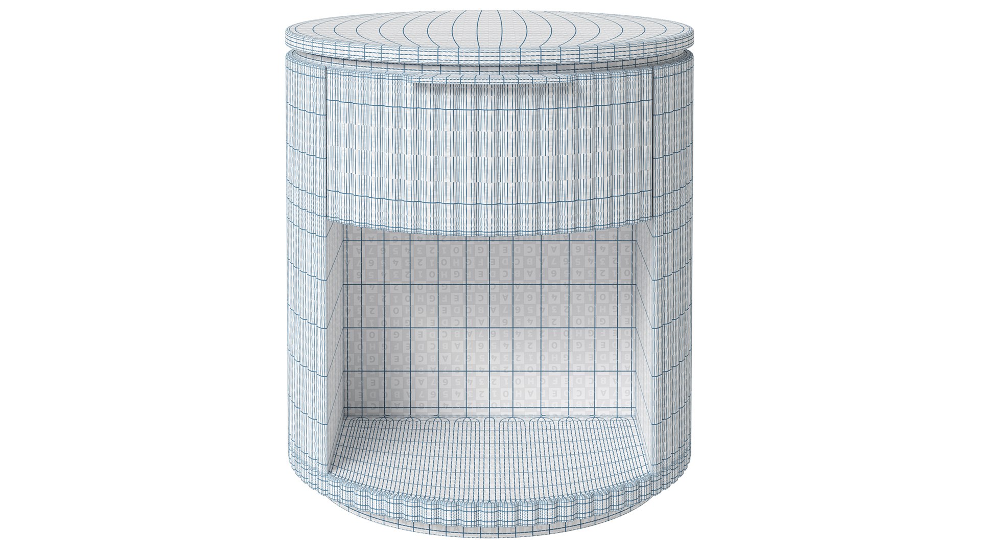 3D Restoration Hardware Byron Travertine Nightstand Model - TurboSquid ...