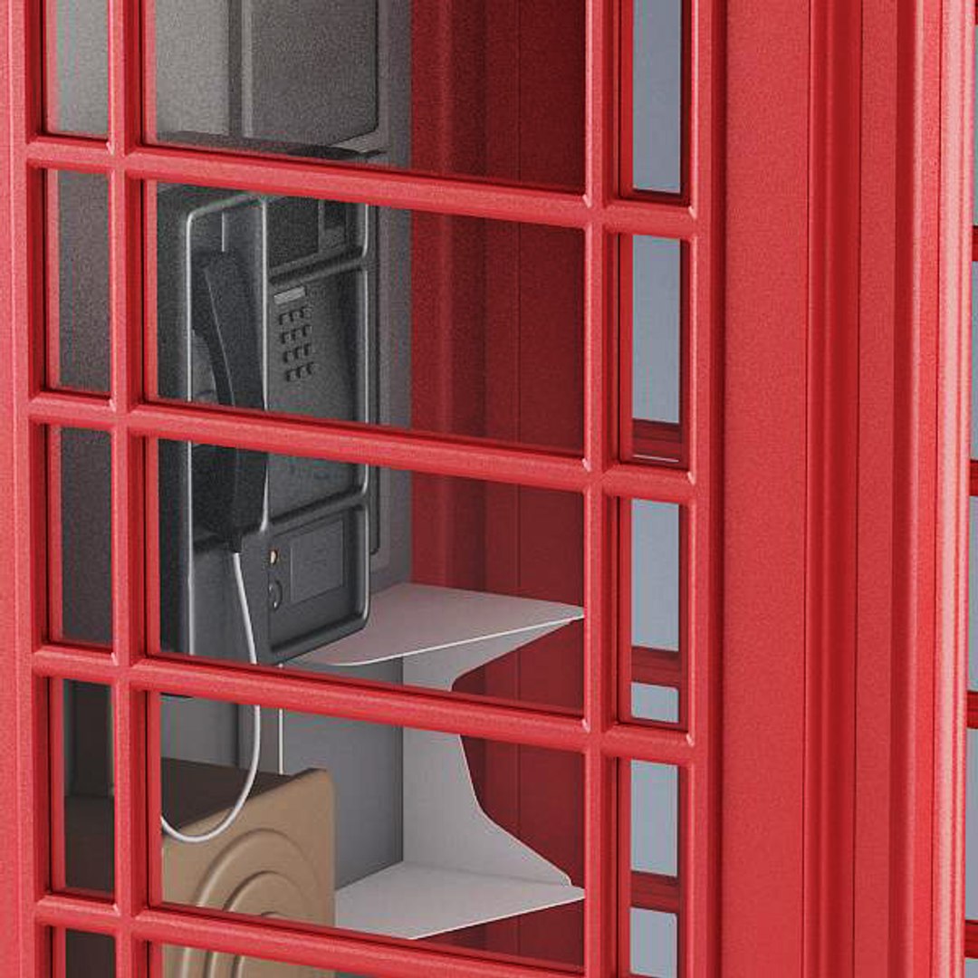 3ds Max Telephone Box