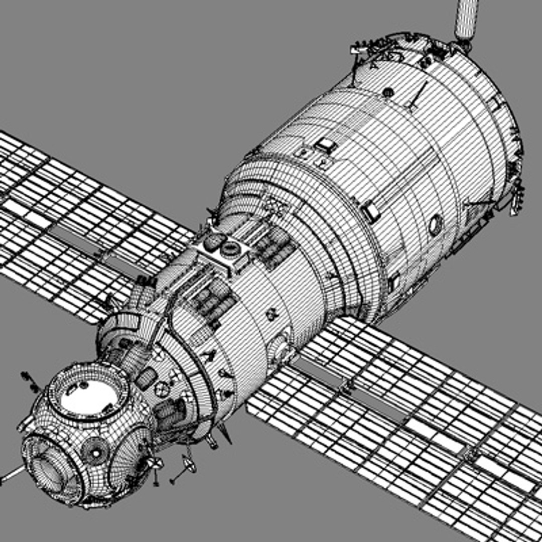 3d Model International Space Station Module