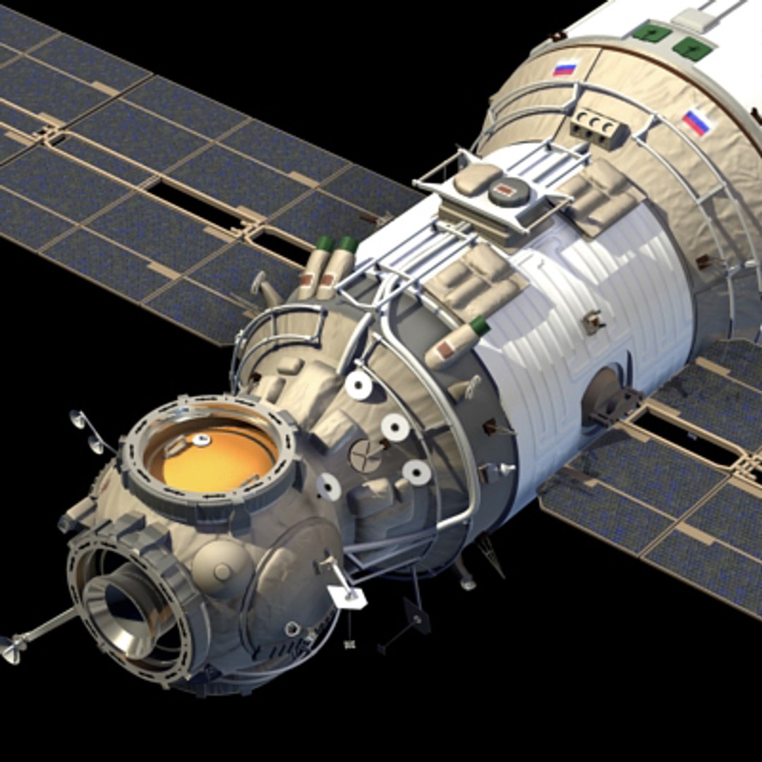 3d Model International Space Station Module
