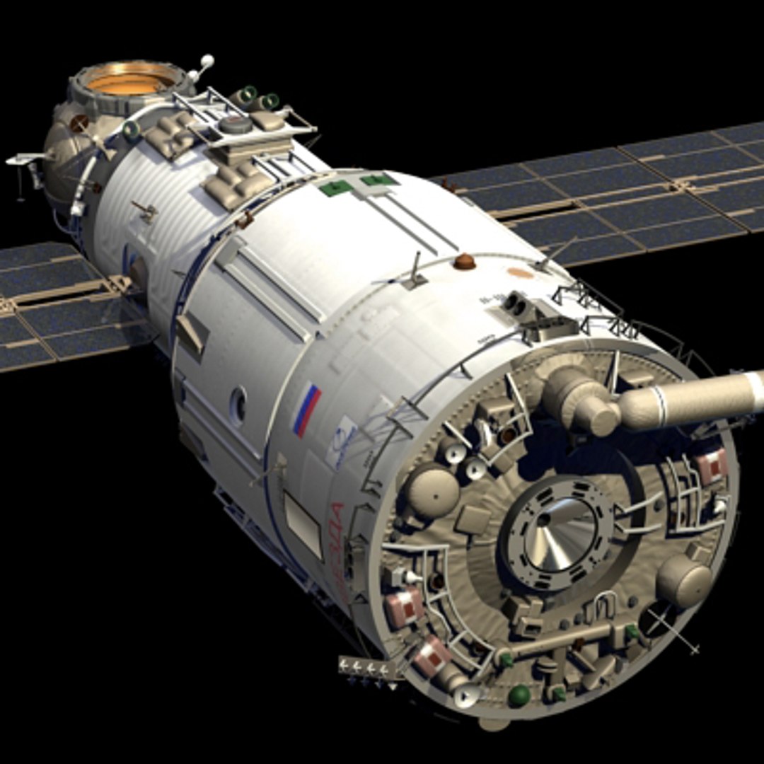 3d Model International Space Station Module