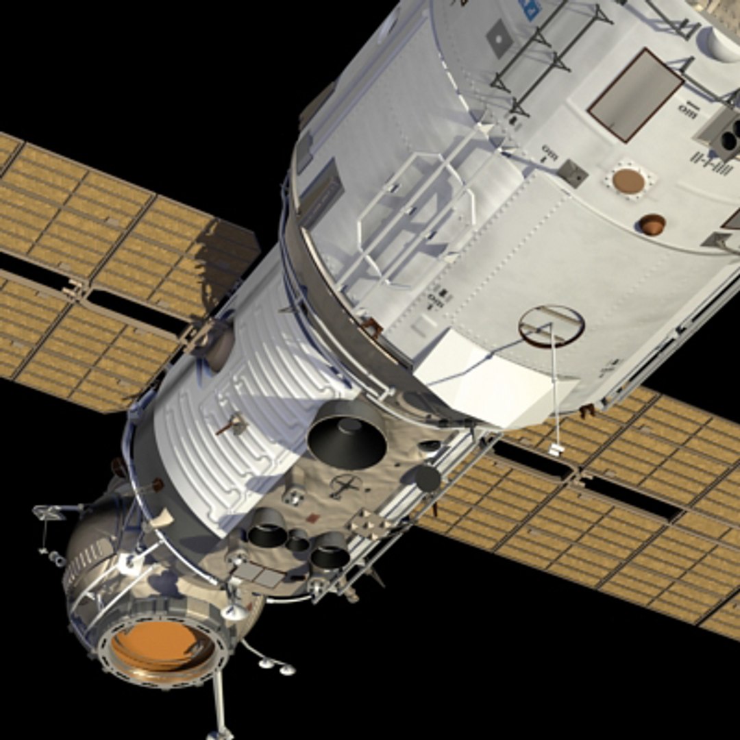 3d Model International Space Station Module