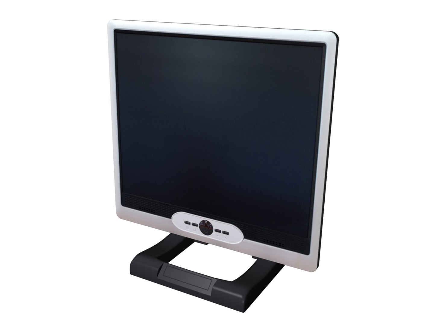 3d Model Lcd Monitor