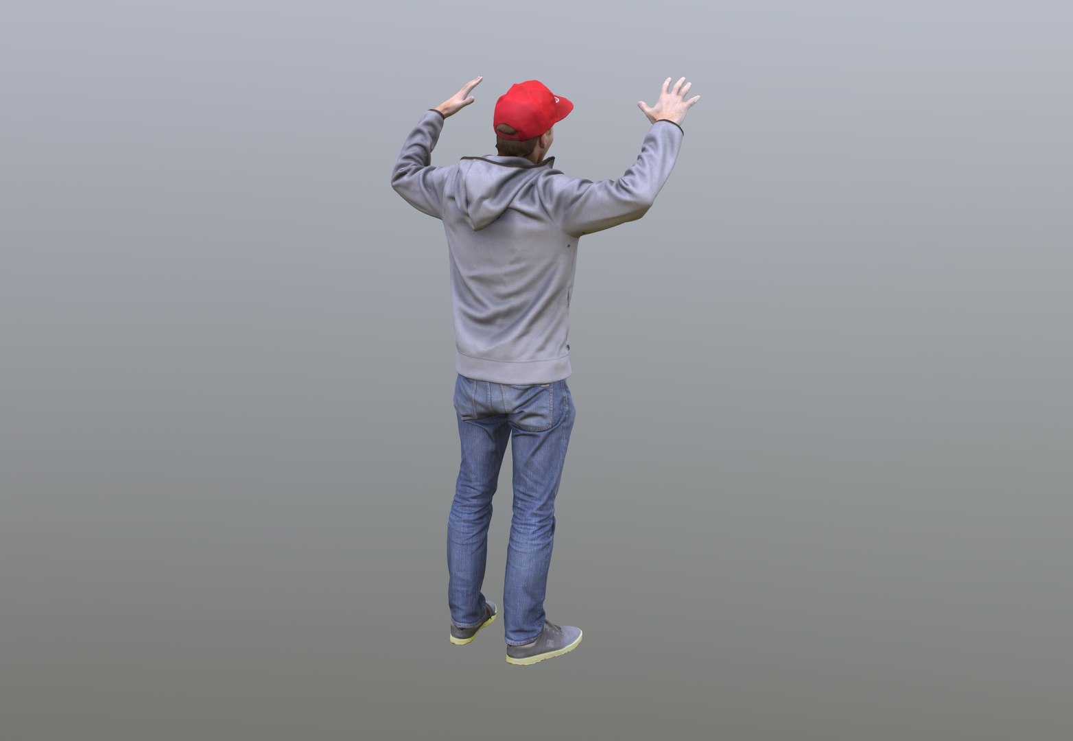 3D Scan Man In Cap Model - TurboSquid 1812993
