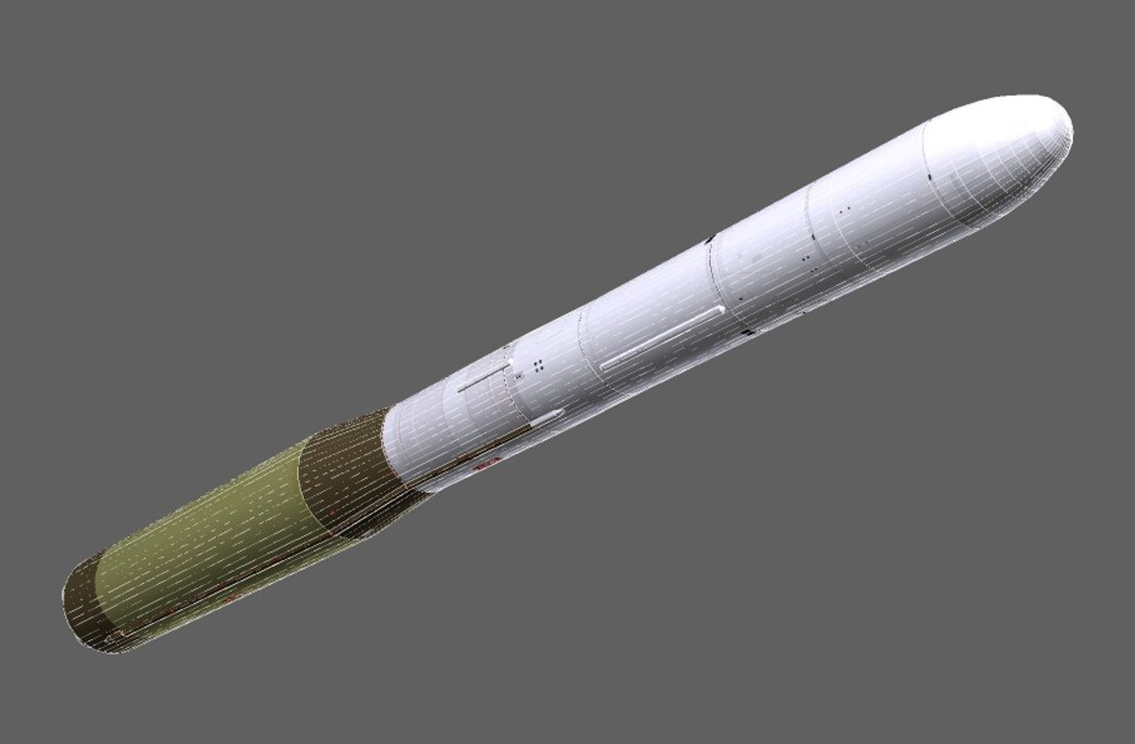Minotaur Rockets 3d Obj