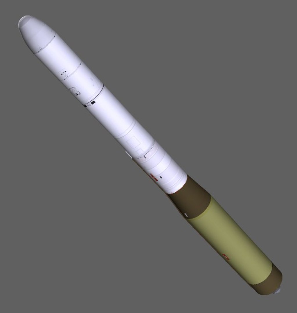 Minotaur Rockets 3d Obj
