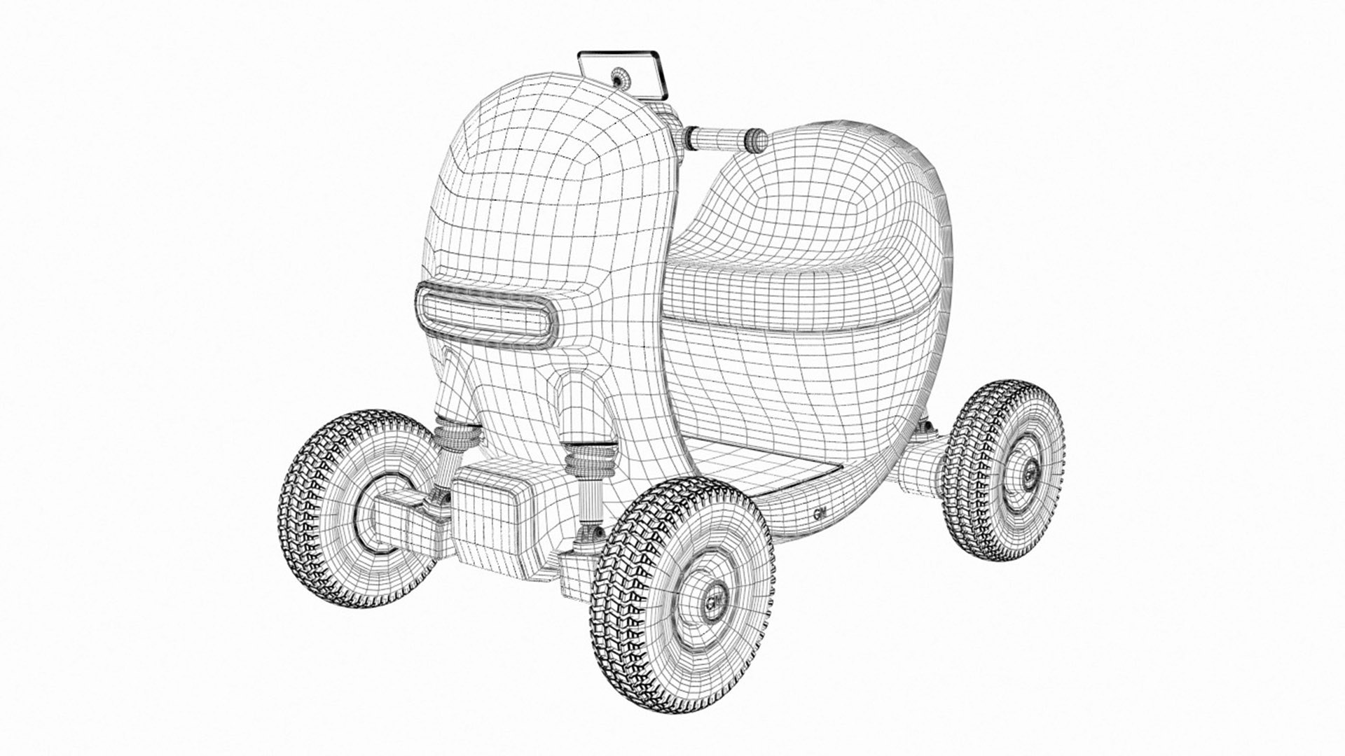 Scooter 3D Model - TurboSquid 1672923