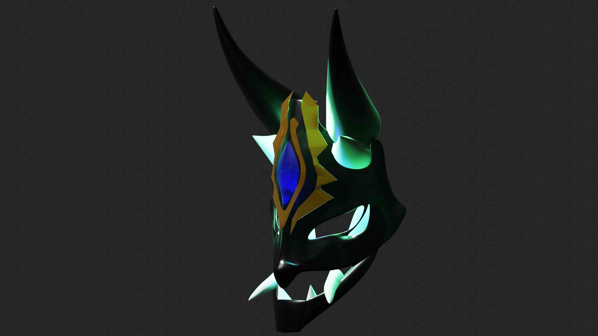 Xiao Mask Mihoyo Genshin Impact 3D Model - TurboSquid 1923968