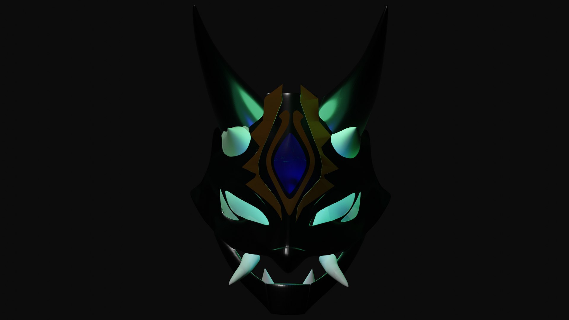 Xiao Mask Mihoyo Genshin Impact 3D Model - TurboSquid 1923968