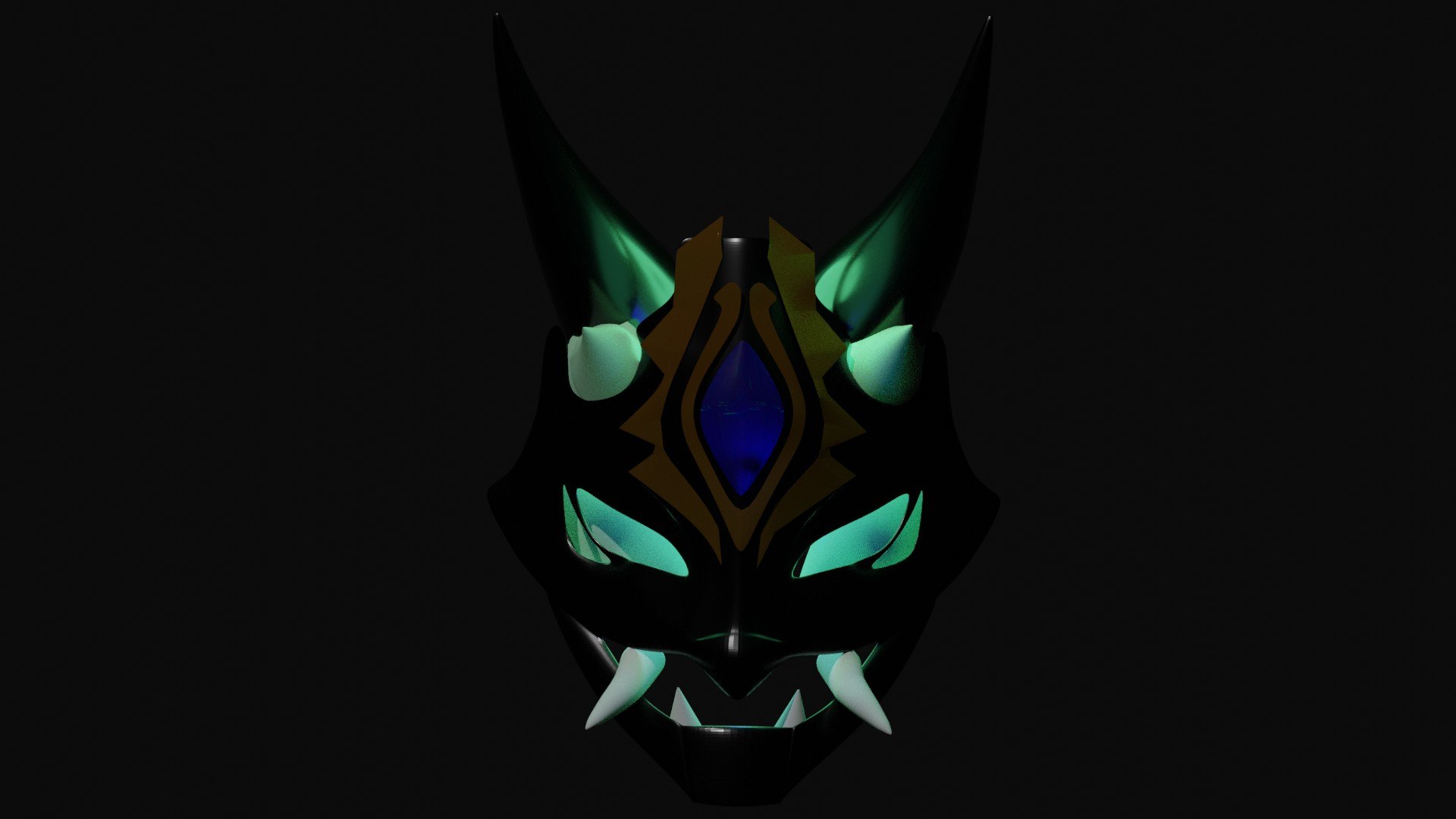 Xiao Mask Mihoyo Genshin Impact 3D Model - TurboSquid 1923968