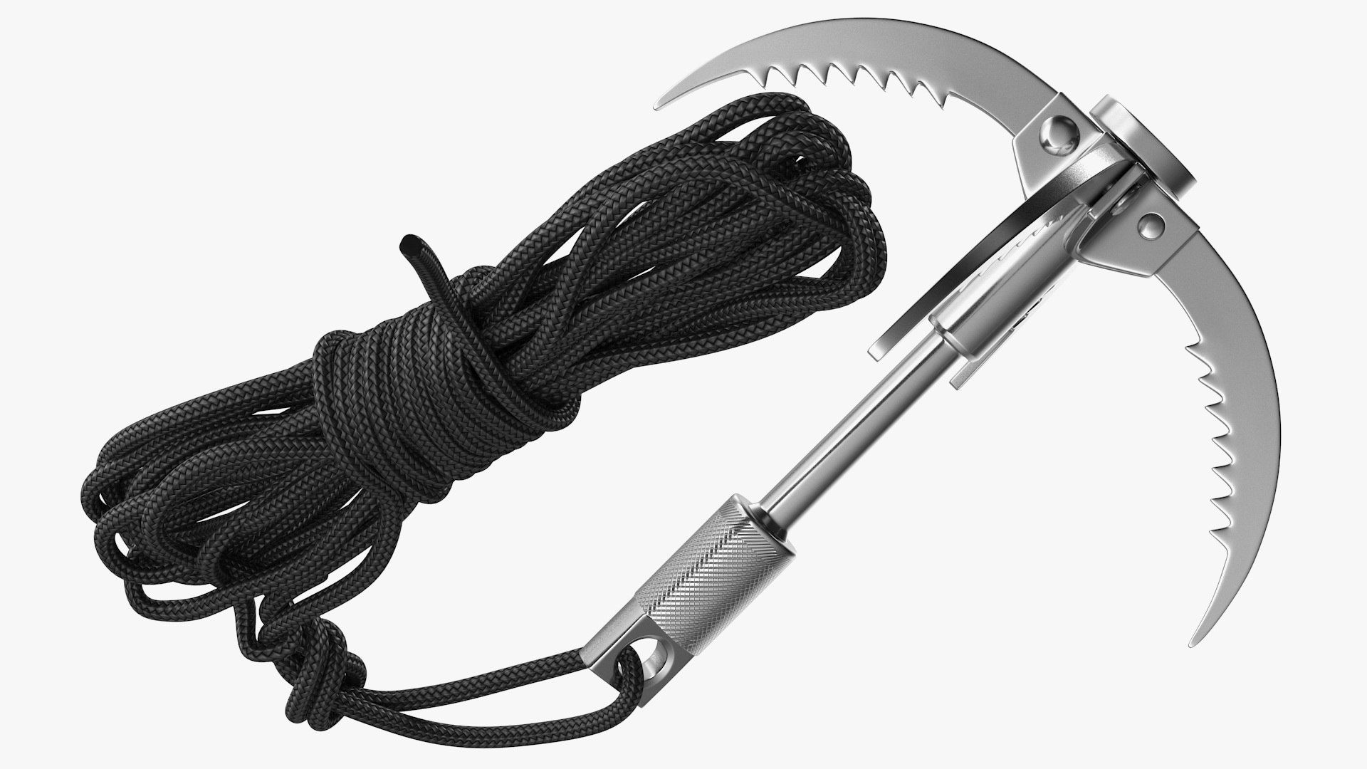3D folding climbing grappling hook - TurboSquid 1618980