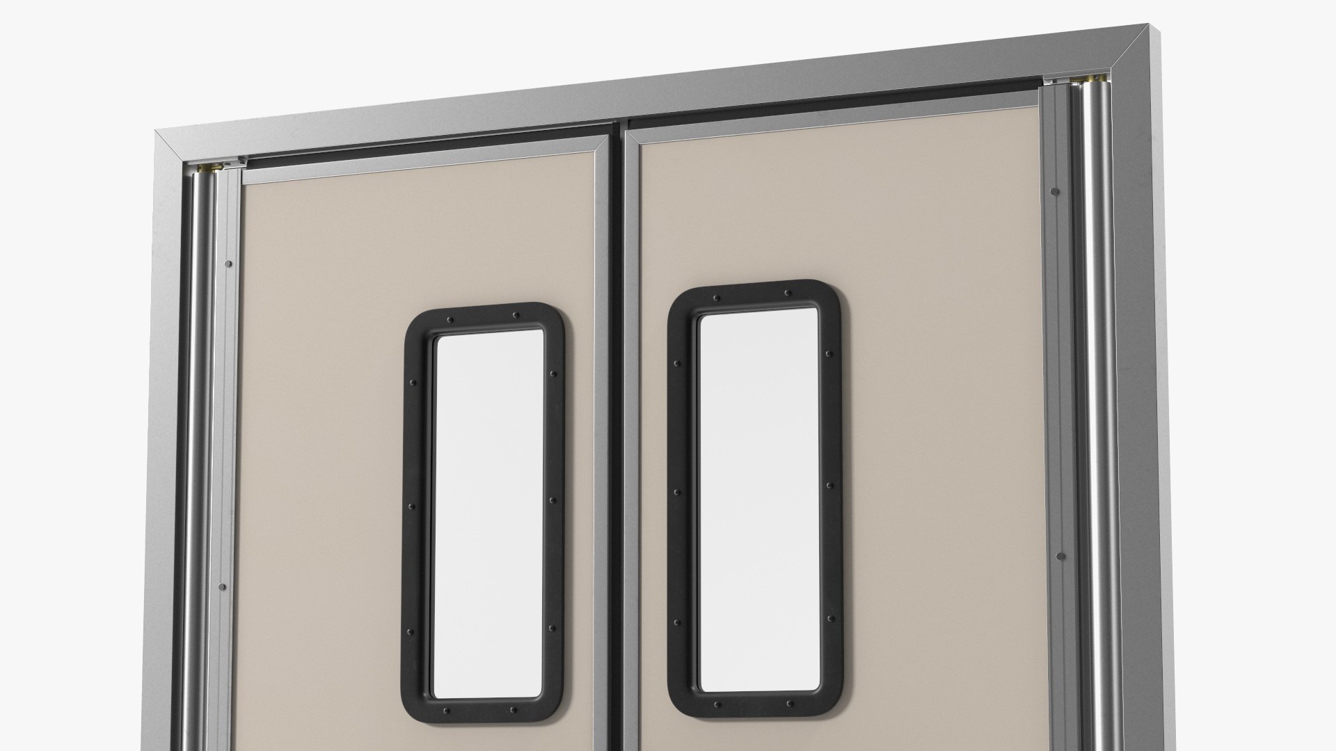 Impact Traffic Beige Polymer Doors 3D - TurboSquid 2091951