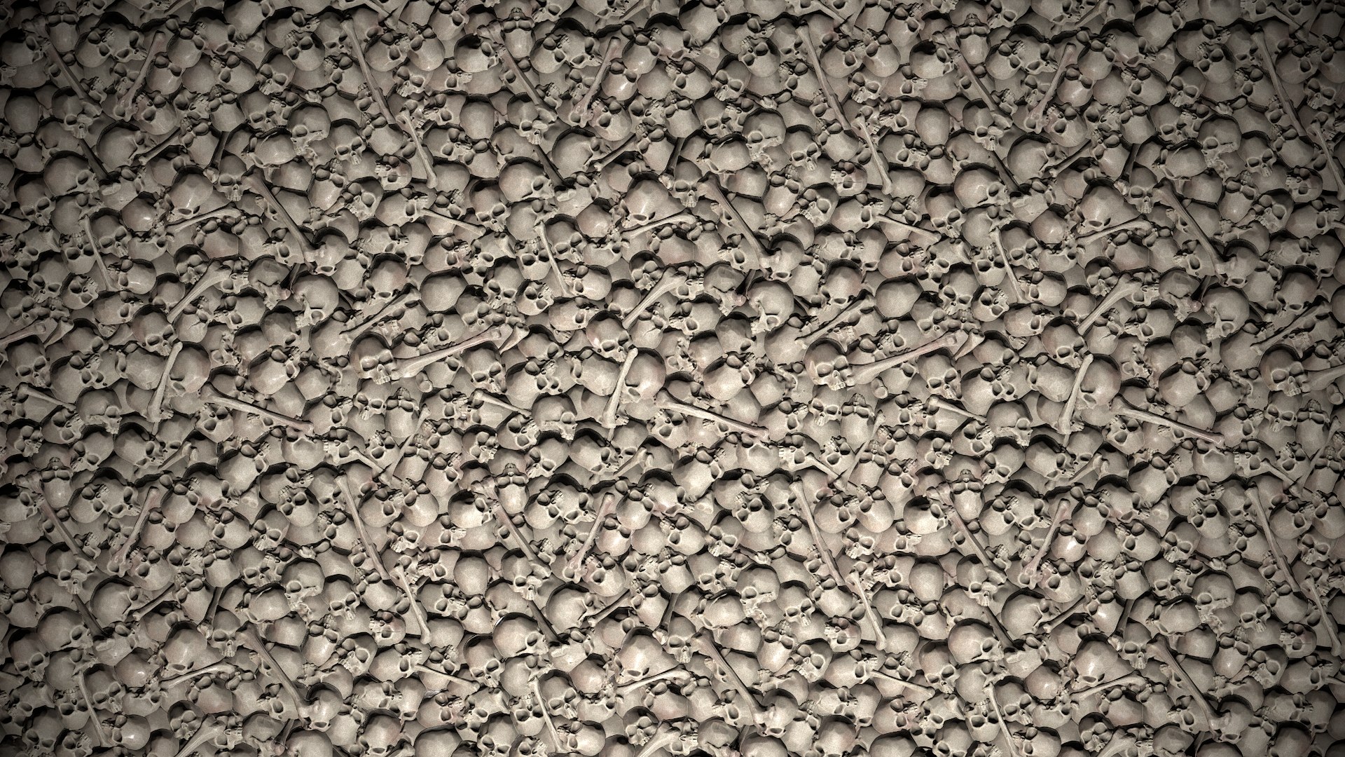 3D Pile Of Bones Tile Texture Model - TurboSquid 1798082