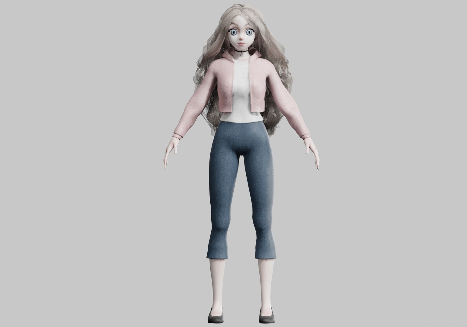 Basic Beautiful Girl V39260 Model - TurboSquid 2281732