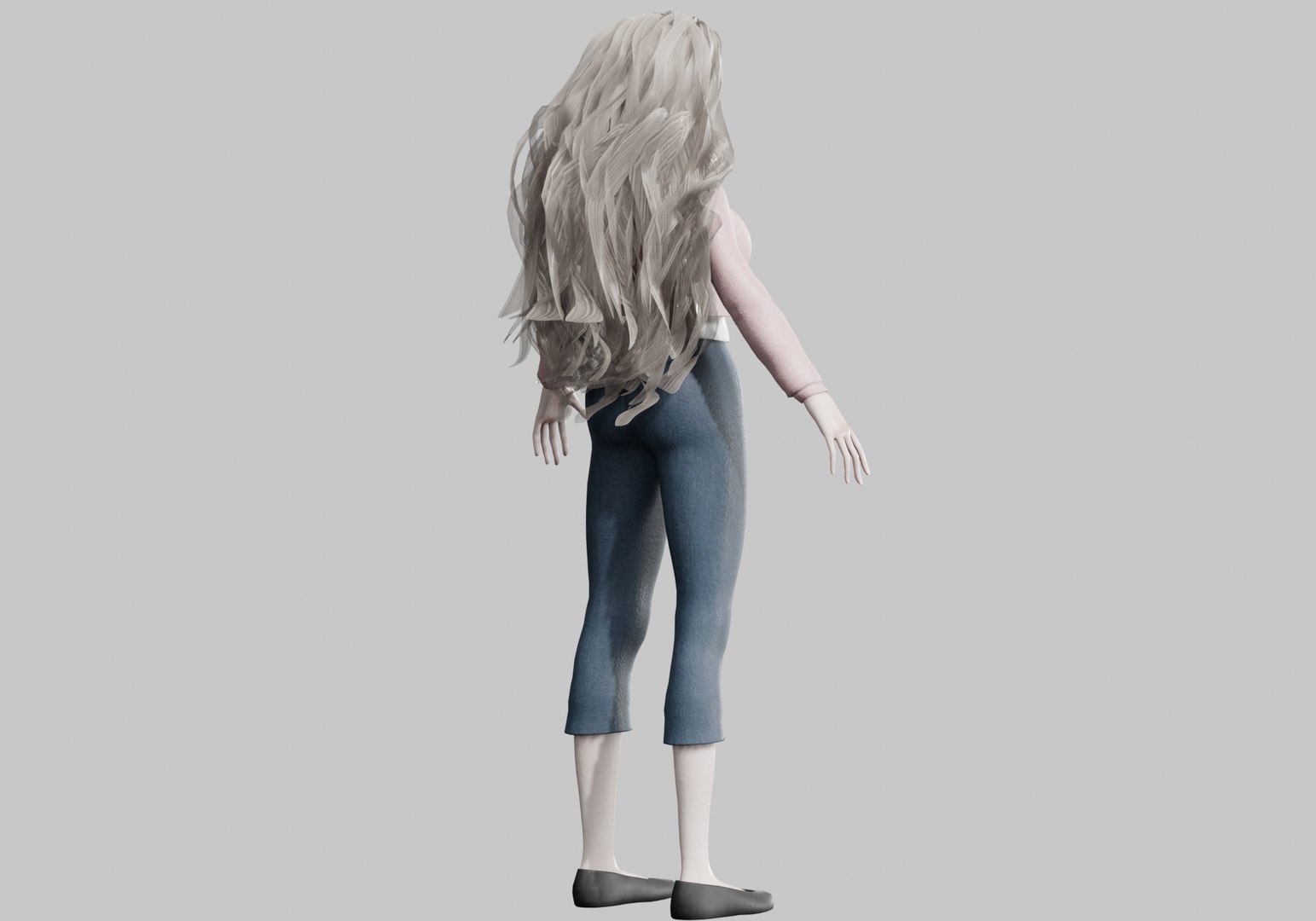 Basic Beautiful Girl V39260 Model - TurboSquid 2281732