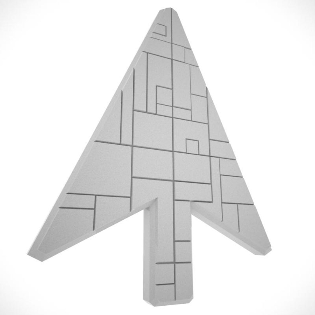 Spaceship Cursor 3d Model