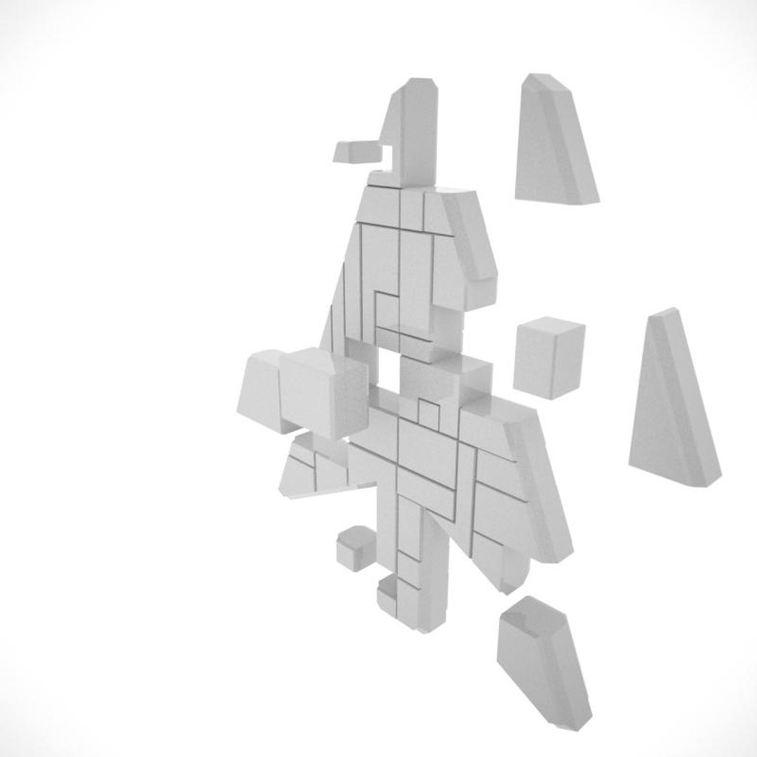 Spaceship Cursor 3d Model
