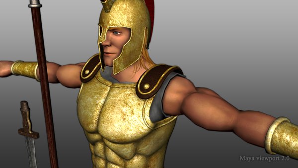 3d greece achilles