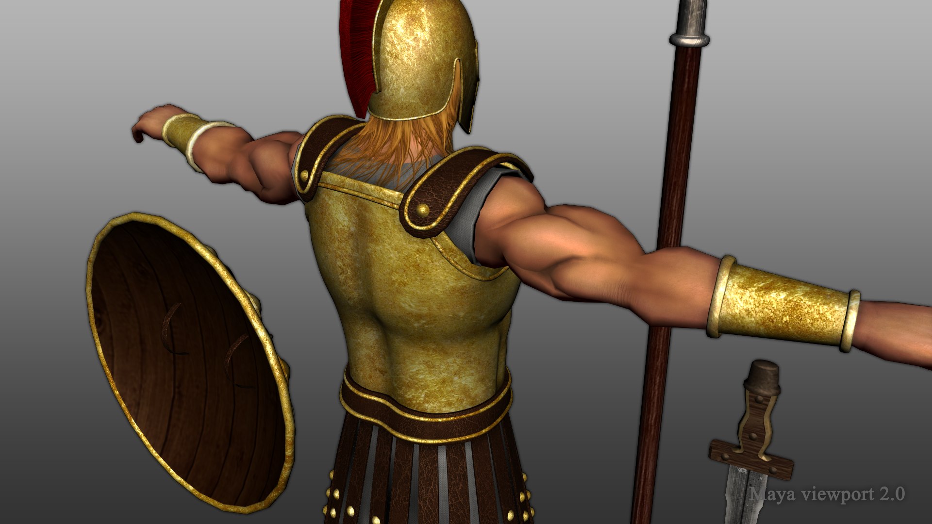 3d Greece Achilles